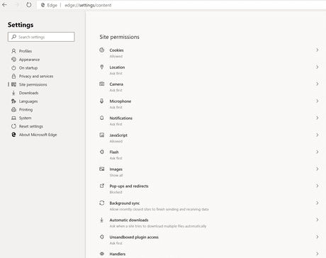Microsoft Edge Chromium Review and Feature Support