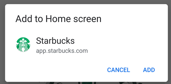 The PWA Add to Homescreen Library